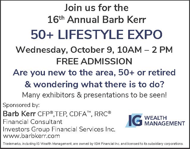 16th Annual Barb Kerr 50+ LIFESTYLE EXPO – The Stockey Centre